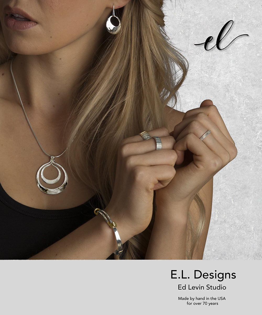Ed Levin Jewelry, Signature Bracelet, Sterling Silver | Tekla Estelle